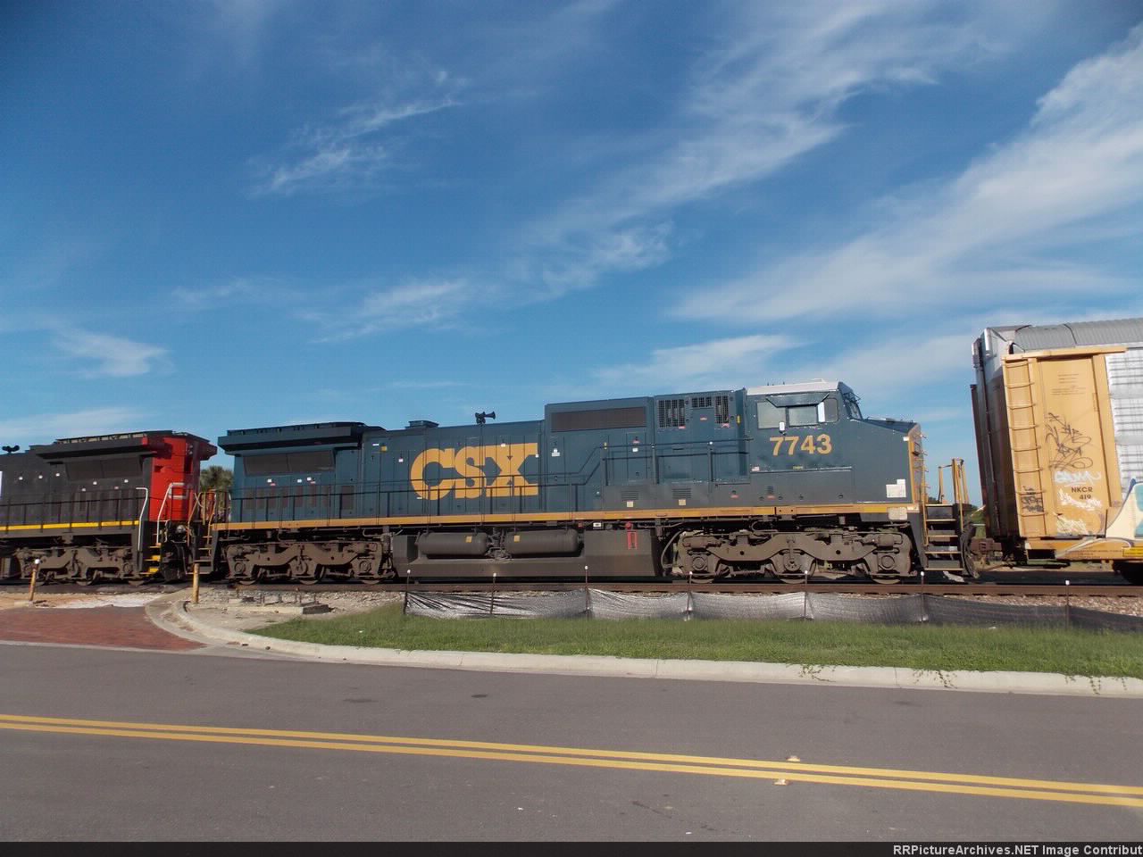 CSXT 7743